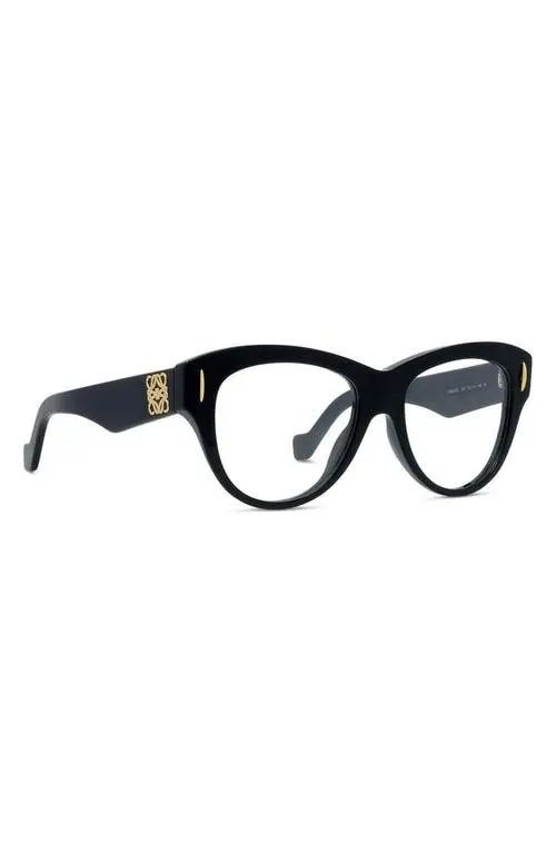 Loewe Anagram 52mm Round Optical Glasses