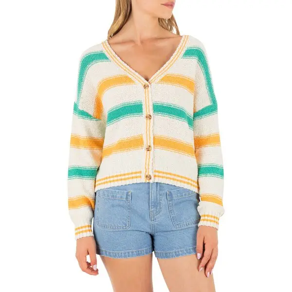 Hurley Key West Cotton-blend Cardigan