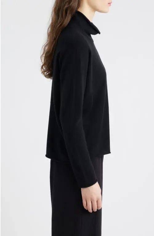 Eileen Fisher Turtleneck Cashmere Sweater