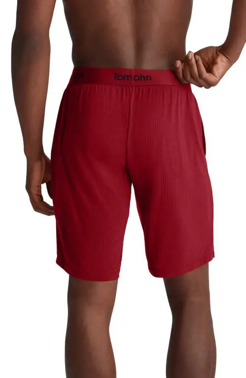 Tommy John Second Skin Luxe Tripe Pajama Shorts