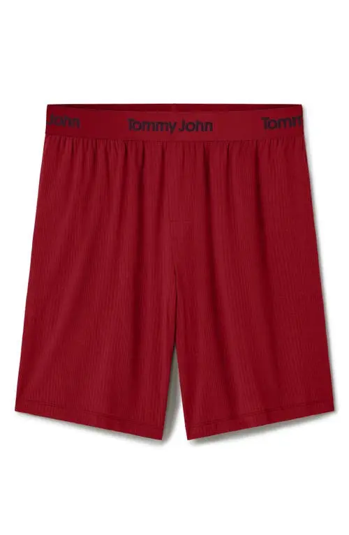 Tommy John Second Skin Luxe Tripe Pajama Shorts
