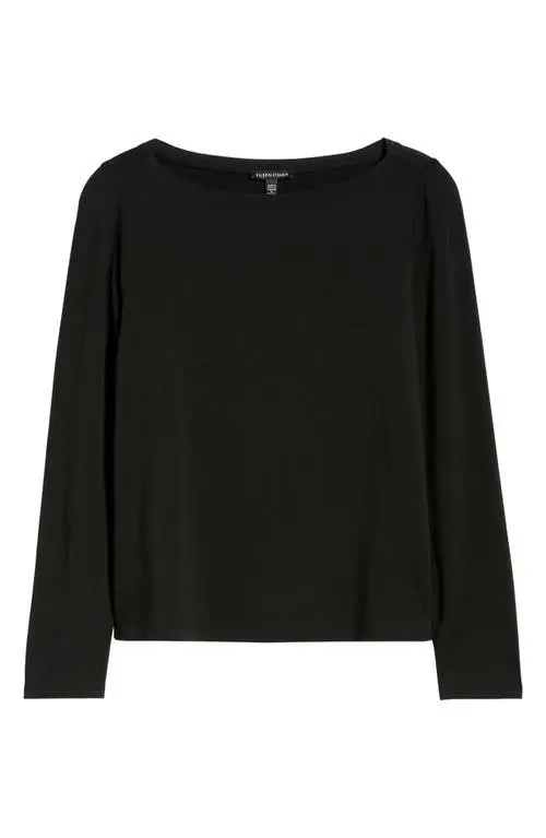 Eileen Fisher Bateau Neck Top