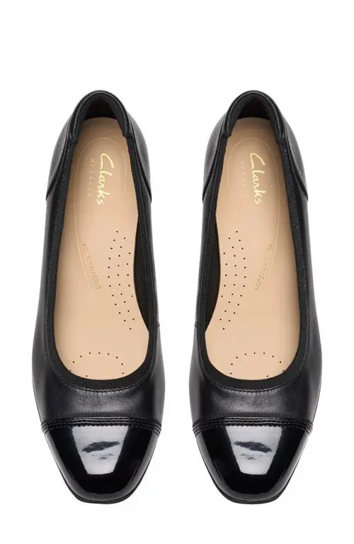 Clarks Krystine May Cap Toe Pump