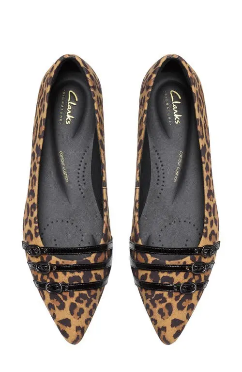 Clarks Sensa Triple Strap Flat