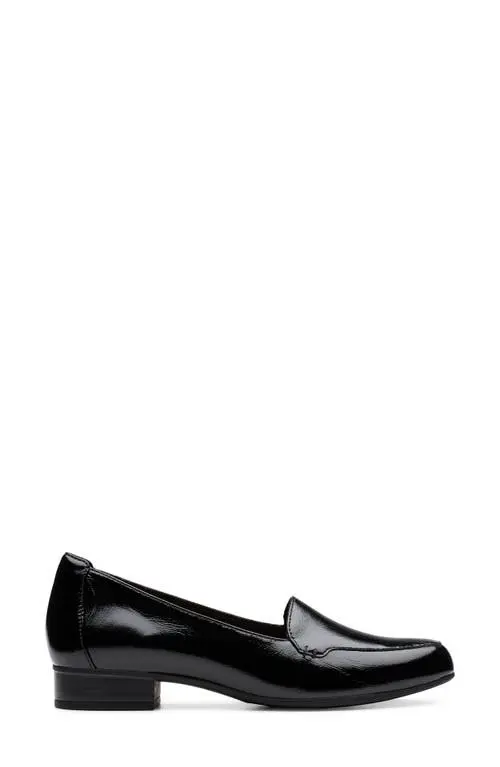 Clarks Krystine Lily Leather Pumps - Black Patent