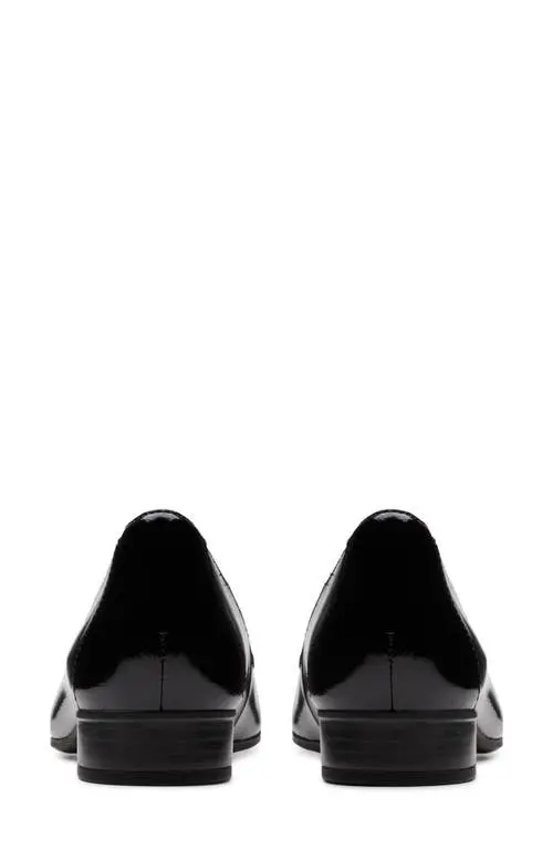 Clarks Krystine Lily Leather Pumps - Black Patent