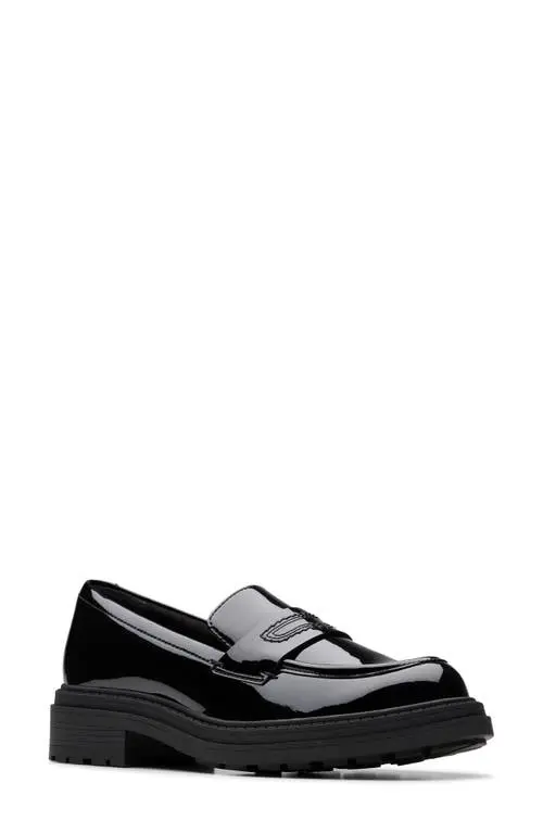 Clarks Orinoco Edge Loafer - Black Patent