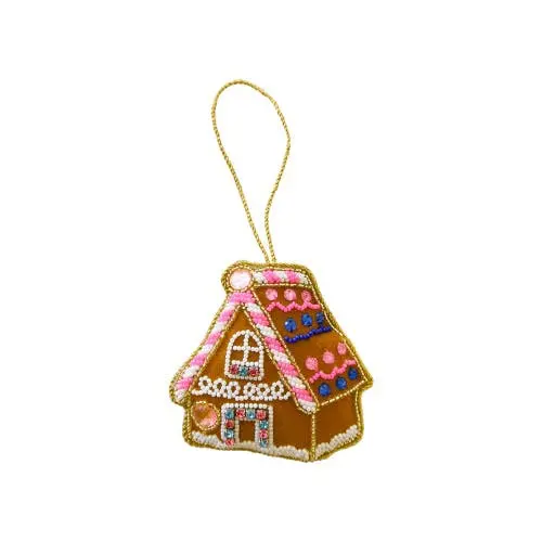 DAYDREAM SOCIETY Gingerbread House Christmas Ornament - Assorted Pre-pack