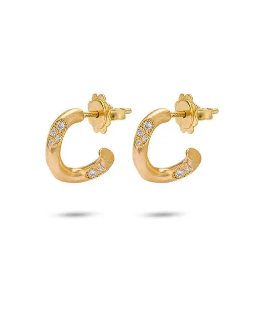 ELOISE JEWELRY Eden Diamond Earrings - Diamonds