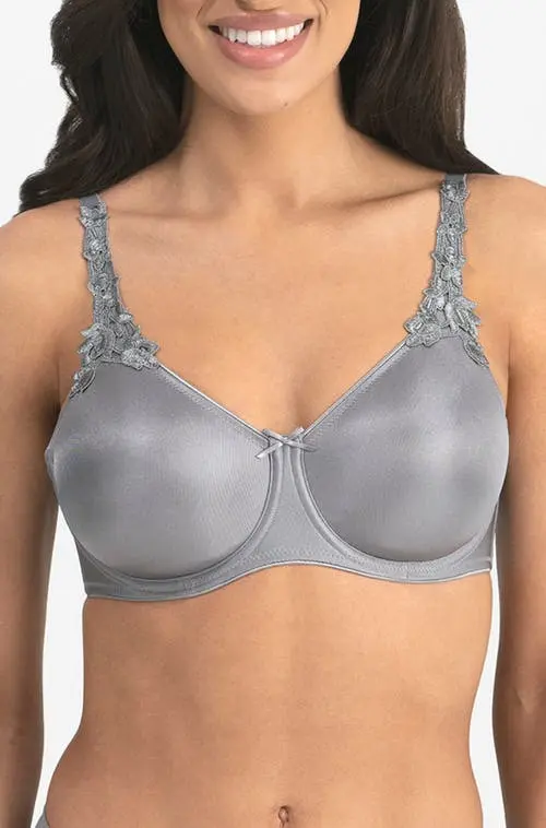 DOMINIQUE INTIMATES Mystique Seamles Minimizer Bra - Grey Smoke