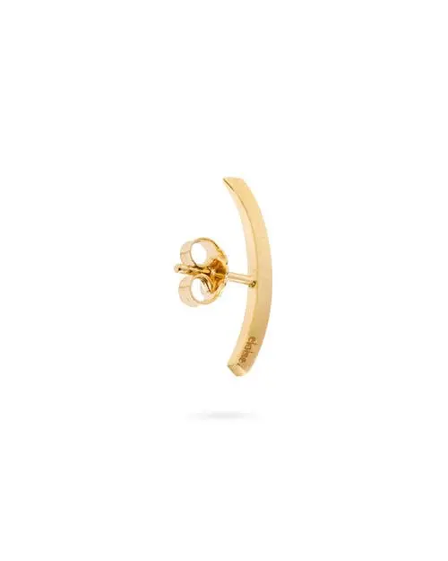 ELOISE JEWELRY Crescent Moon Earrings - Diamond