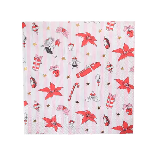 DAYDREAM SOCIETY Eloise Christmas Large Napkins - Assorted Pre-pack