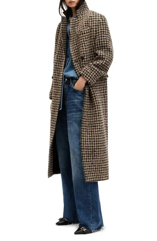 ALLSAINTS James Check Coat