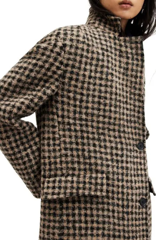 ALLSAINTS James Check Coat