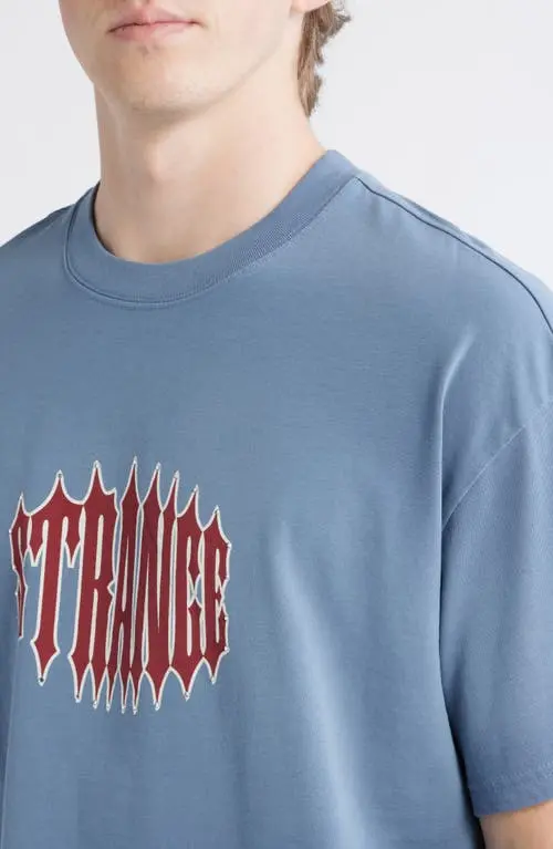 PACSUN Strange Rhinestone Cotton Graphic T-shirt
