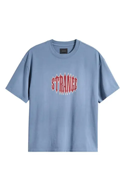 PACSUN Strange Rhinestone Cotton Graphic T-shirt