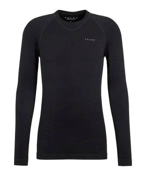 Falke Maximum Warm Sustainable Base Layer Top - Black