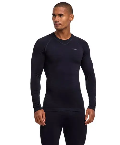Falke Maximum Warm Sustainable Base Layer Top - Black