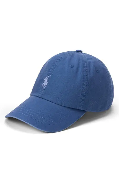 Polo Ralph Lauren Cotton Chino Baseball Cap - Old Royal/c7215