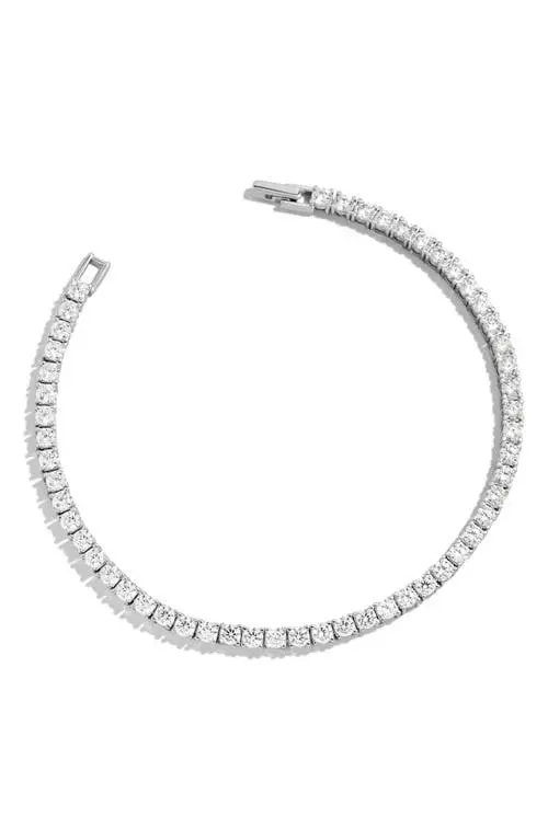 Baublebar Bennett Cubic Zirconia Tennis Bracelet - Silver