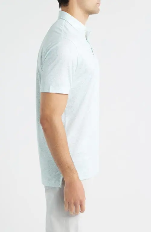 Johnnie-o Prawn Performance Jersey Polo - Cilantro