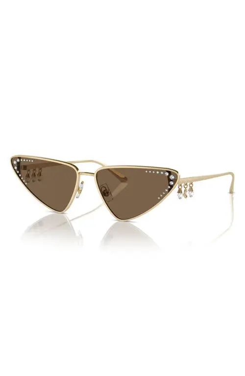 JIMMY CHOO 63mm Cat Eye Sunglasses