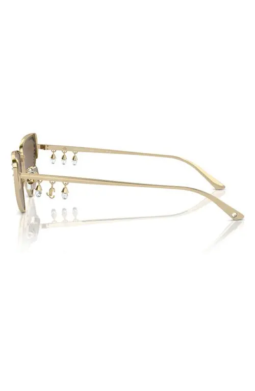 JIMMY CHOO 63mm Cat Eye Sunglasses