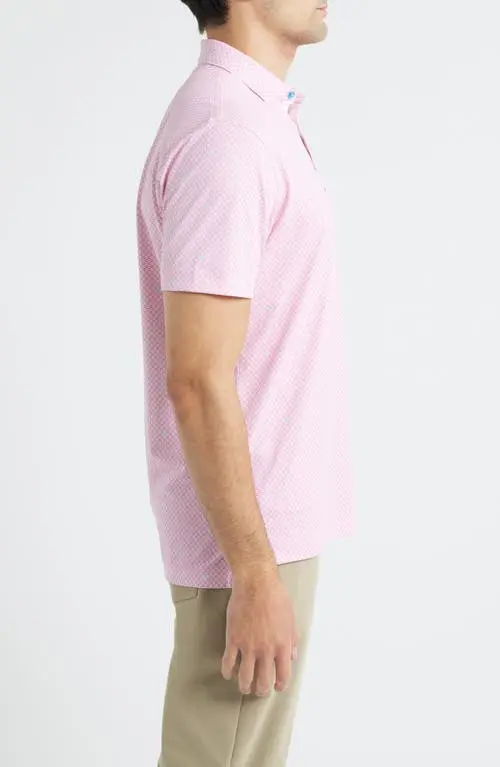 Johnnie-o Parson Performance Jersey Polo - Punch