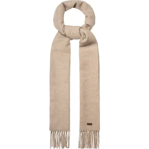 Eton Reversible Cashmere Scarf - Light Beige
