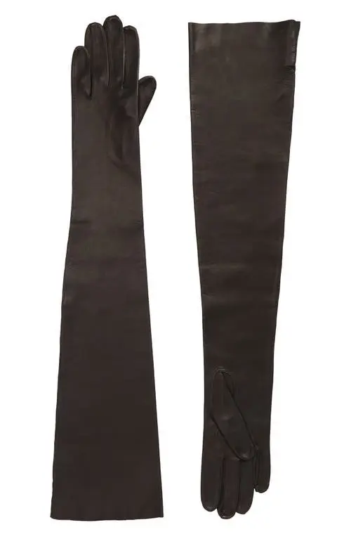 SEYMOURE Runway Leather Gloves - Black