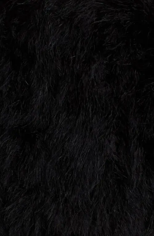 LAMARQUE Feather Topper Jacket - Black