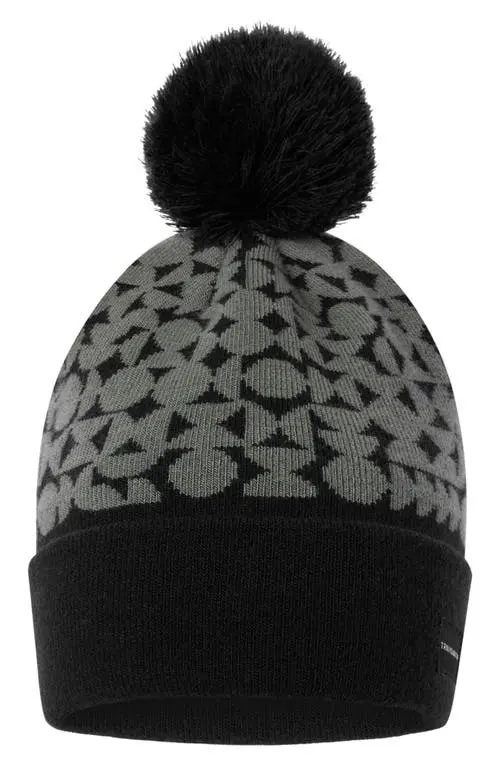 Travis Mathew London Air Pompom Beanie - Dark Olive