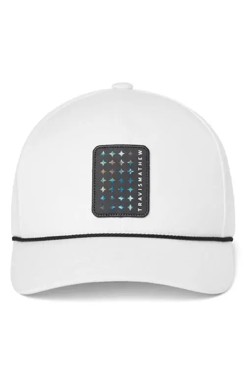 Travis Mathew Welcome Tour Baseball Cap - White