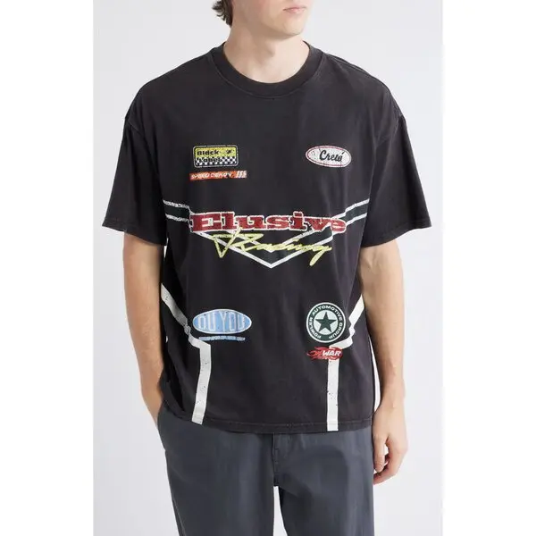 PACSUN Elusive Cotton Graphic T-shirt