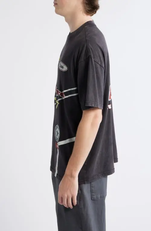 PACSUN Elusive Cotton Graphic T-shirt