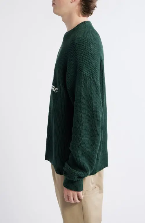 PACSUN Crewneck Cotton Sweater