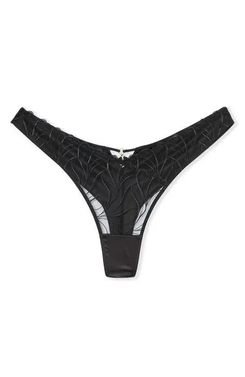 ETAM Envolee Tanga Panties - Anthracite