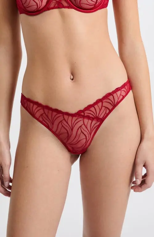 ETAM Envolee Tanga Panties - Red