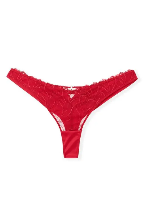 ETAM Envolee Tanga Panties - Red