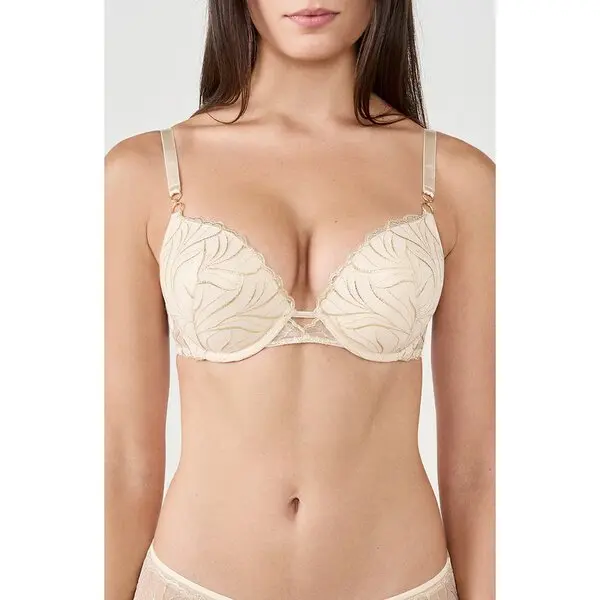 ETAM Envolee N°9 Underwire Bra - Beige/gold
