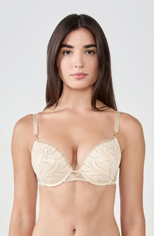 ETAM Envolee N°9 Underwire Bra - Beige/gold