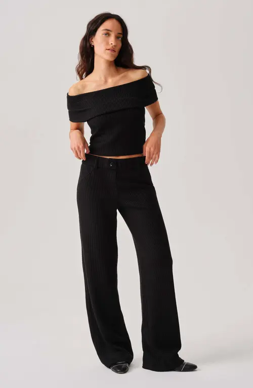 LEMAN MERCER Margot Pant - Black