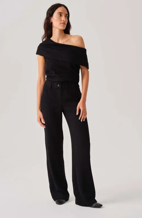 LEMAN MERCER Margot Pant - Black