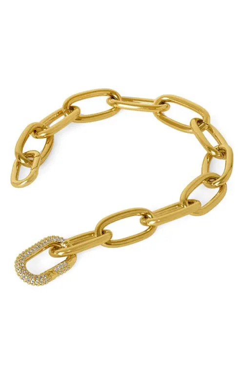 DEAN DAVIDSON Solene Pavé Statement Link Bracelet