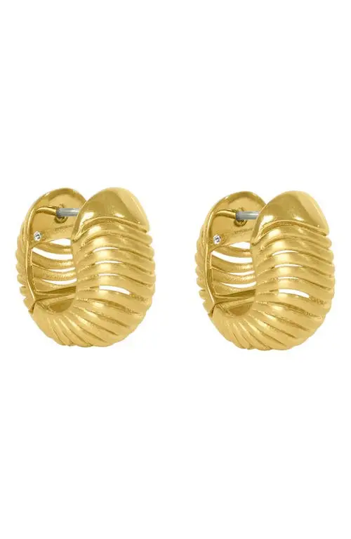 DEAN DAVIDSON Trancoso Huggie Hoop Earrings
