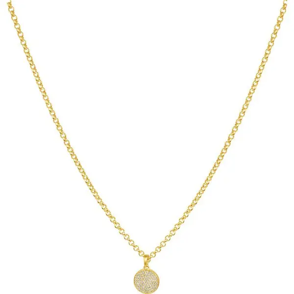 DEAN DAVIDSON Madeleine Pavé Pendant Necklace - Gold
