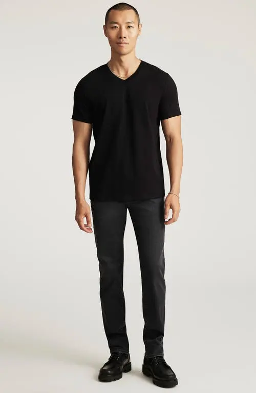 MAVI Stretch Cotton V-neck T-shirt