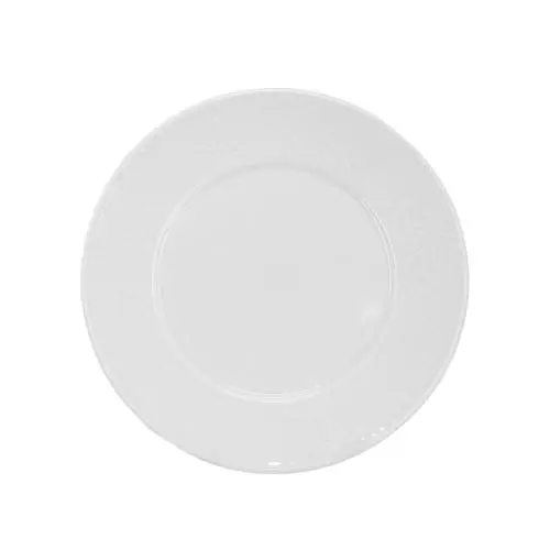 ELAMA Soyer 16 Piece Textu Design Double Bowl Porcelain Dinnerware Set