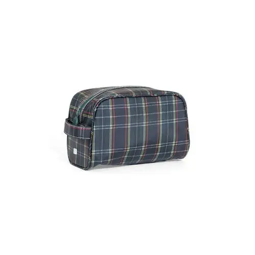 TRVL DESIGN Cambridge Plaid Stowaway - Navy
