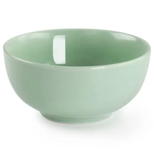 ELAMA Luna 18 Piece Porcelain Dinnerware Set - Green